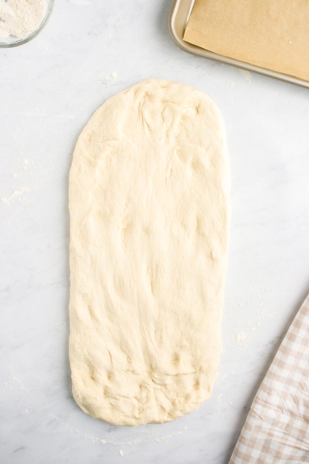 How to Make 1 Loaf of French Bread - The Dough Dabbler